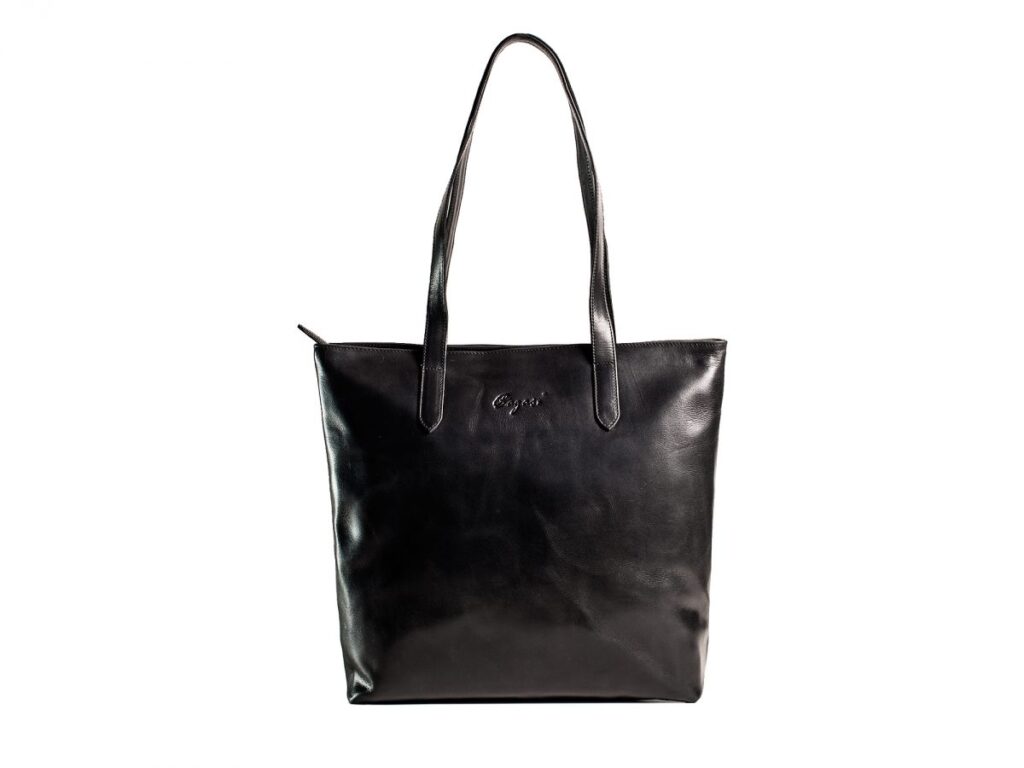 Large leather tote bag - Bagasi