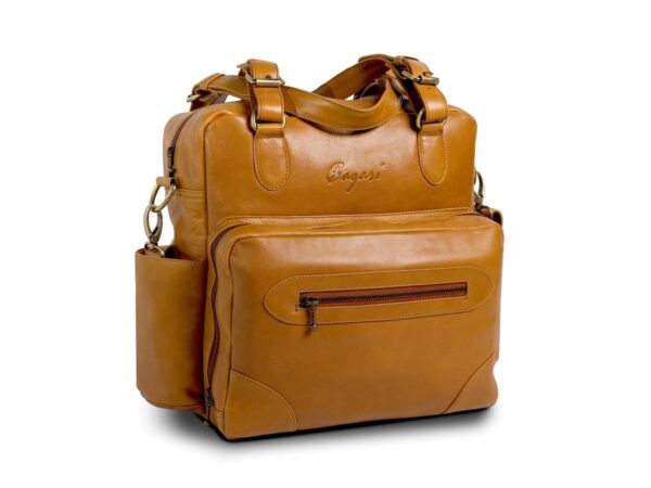 Leather changing bag - Bagasi